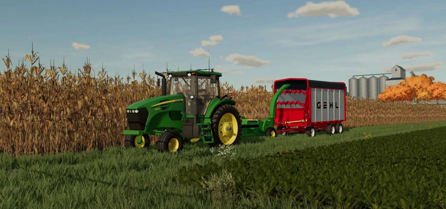 Dakota Hopper Bottom 38FT v1.0.0.0 | Farming Simulator 22 мод | FS22 МОДЫ