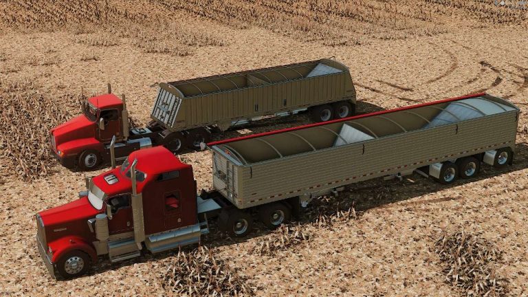 Dakota Hopper Bottom 38FT v1.0.0.0 | Farming Simulator 25 мод | FS22 МОДЫ